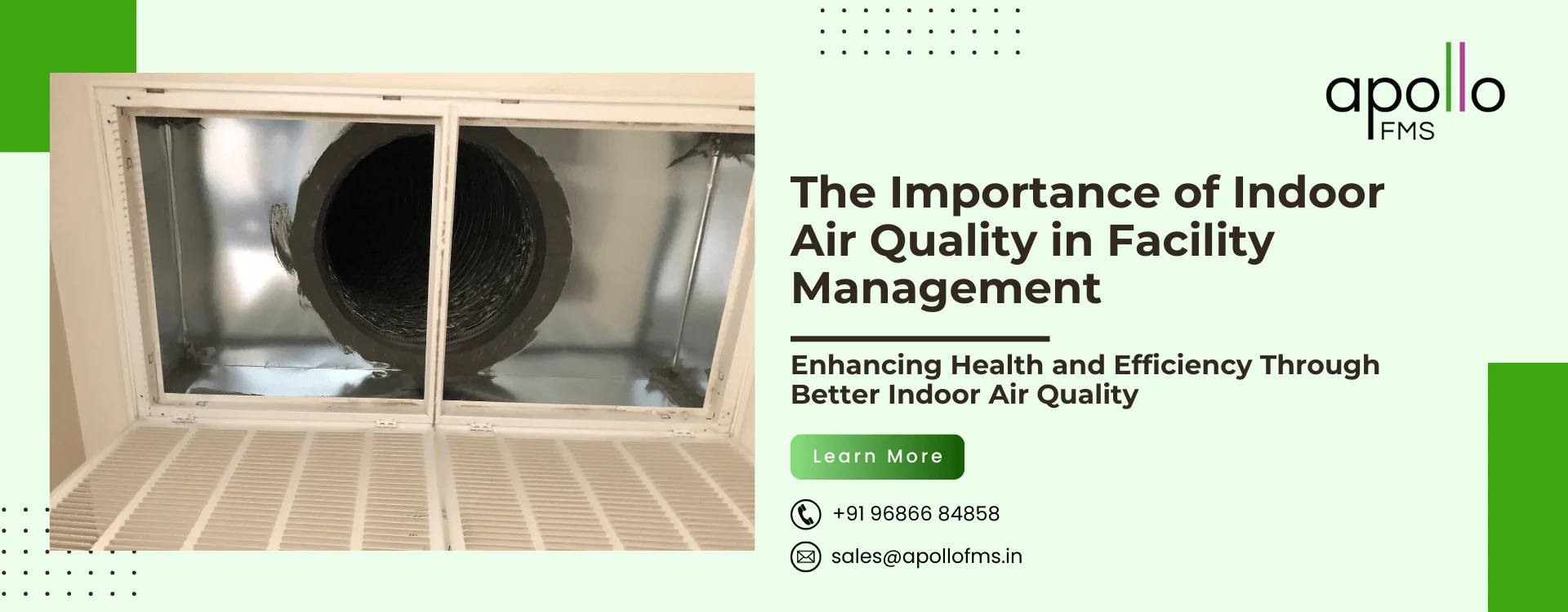 Why Indoor Air Quality (IAQ) Matters for Facility Management